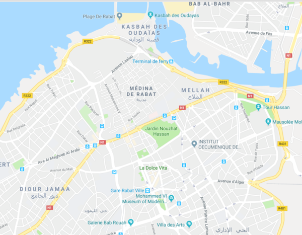 Rabat centre - LE WEB DES AMIS